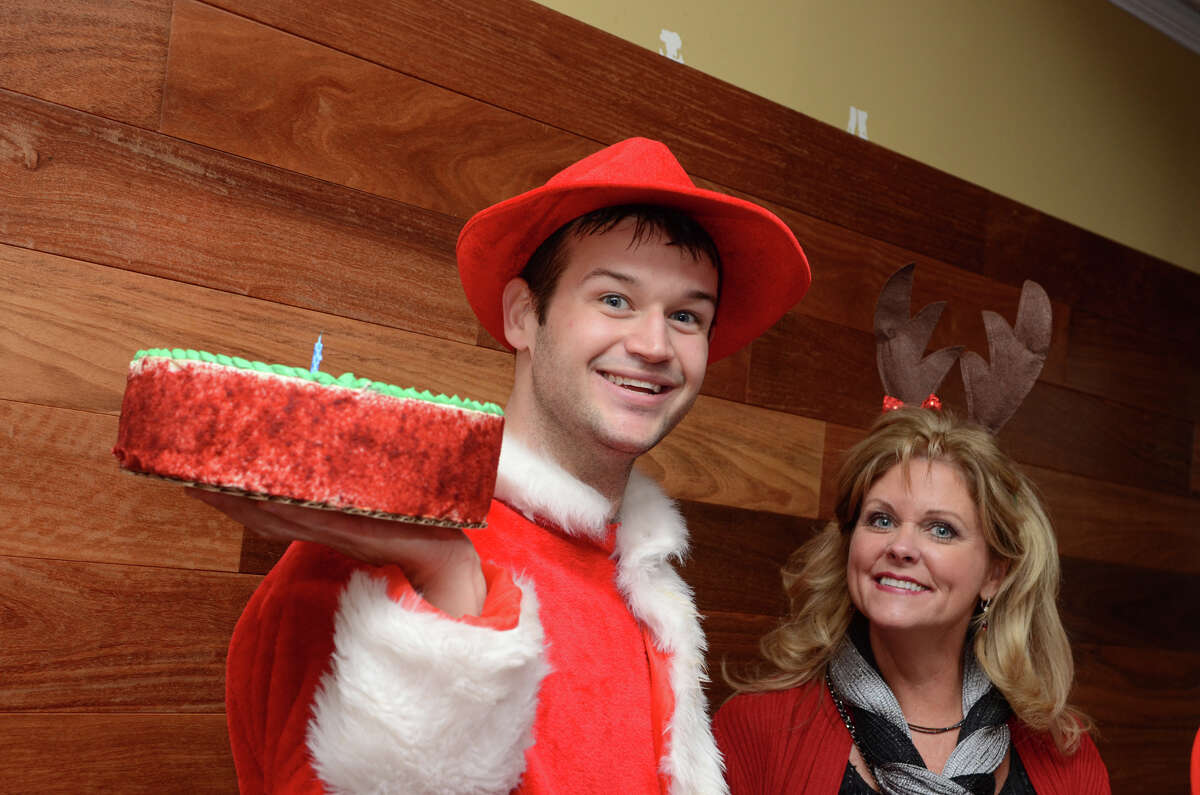 Yes, there is a Santa Claus -- lots of them in Stamford