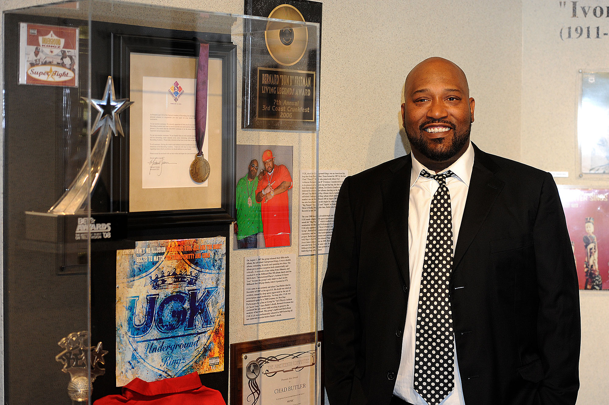 UGK honored by hometown museum