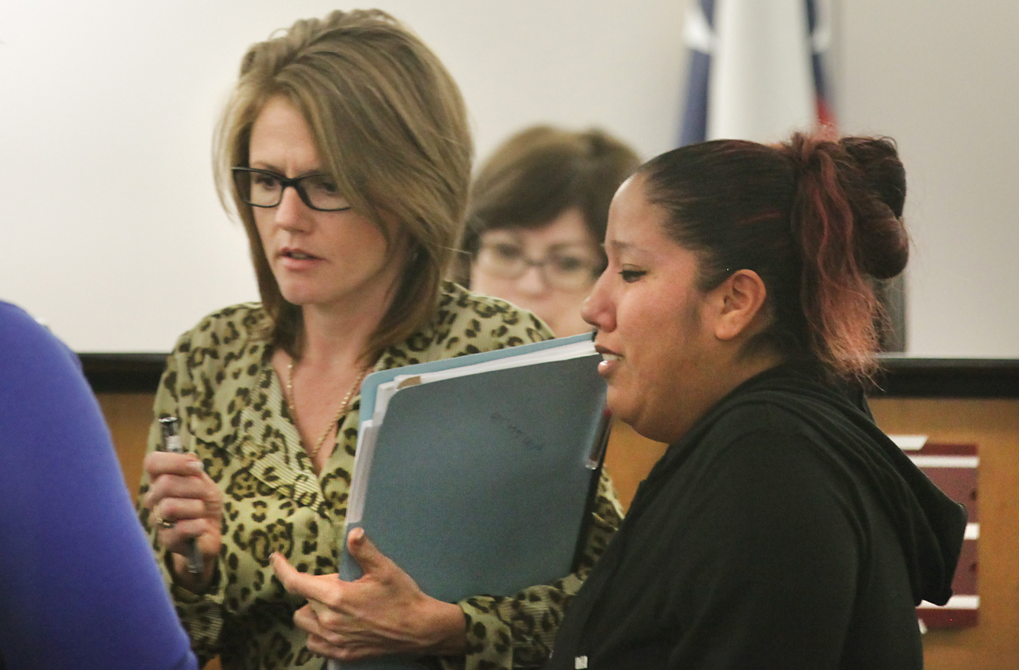 Women's accuser returns to court