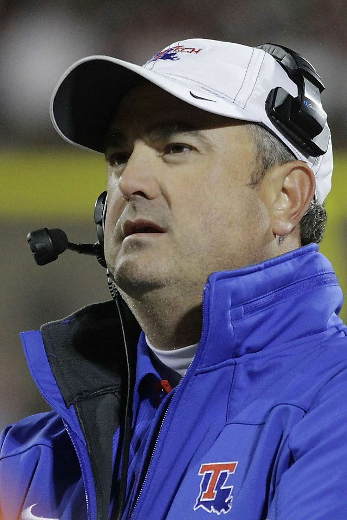 Cal fires head coach Jeff Tedford