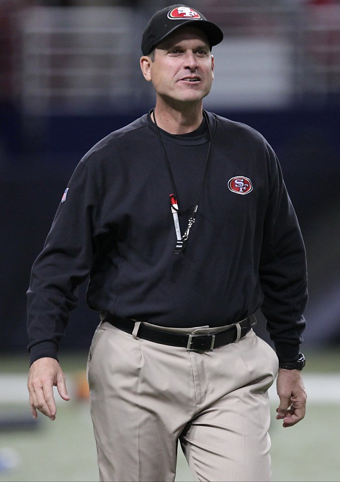 Sports names: Jim Harbaugh, Bill King