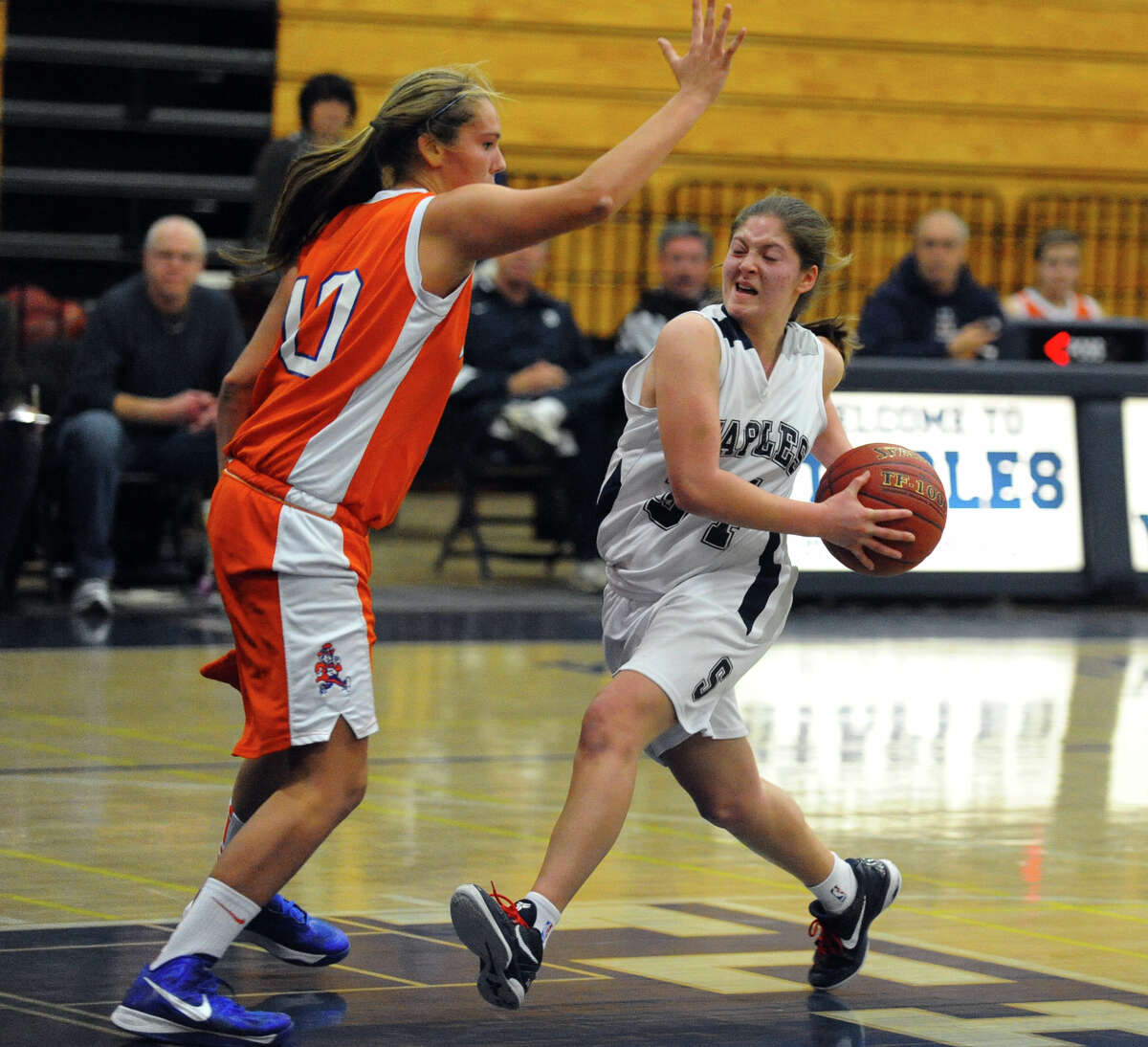 Danbury girls roll over Staples