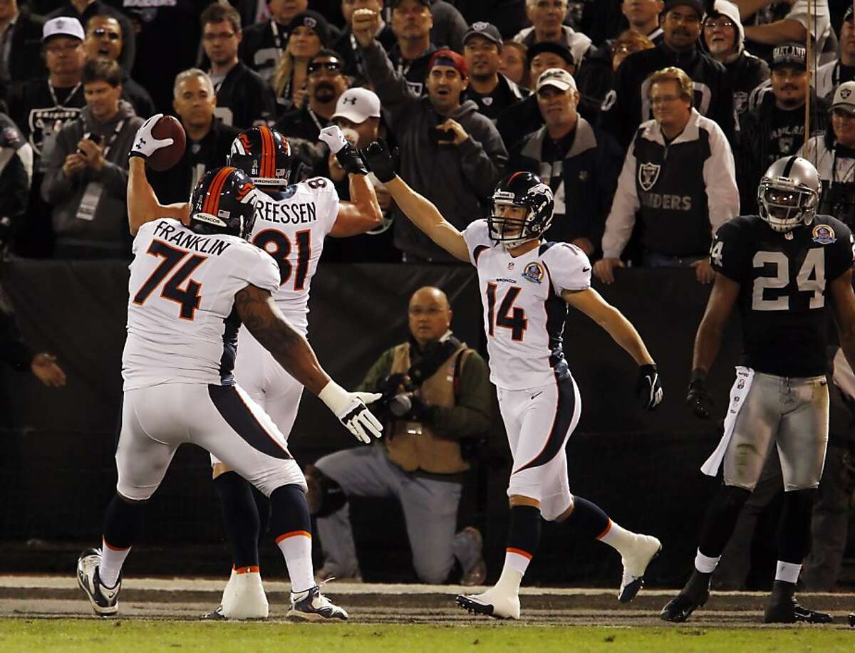 Raiders fall to Denver, skid hits 6