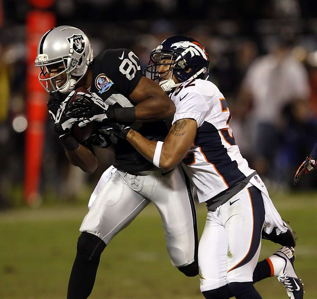 Raiders fall to Denver, skid hits 6