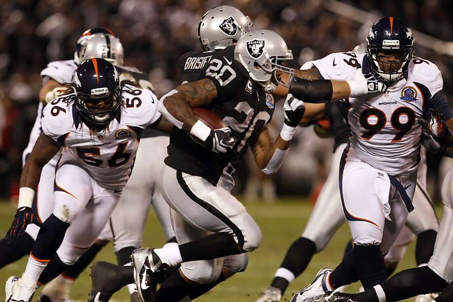 Raiders fall to Denver, skid hits 6 - SFGate
