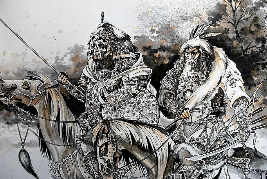 Mongolian art based on Genghis Khan - SFGate