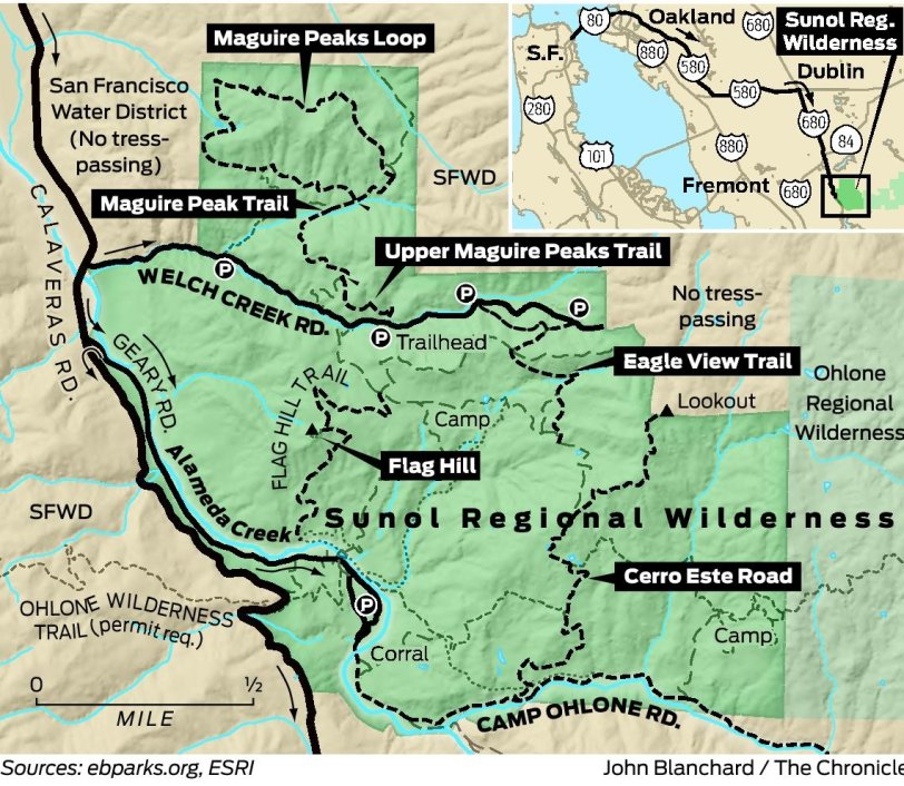 Sunday Drive: Sunol Regional Wilderness