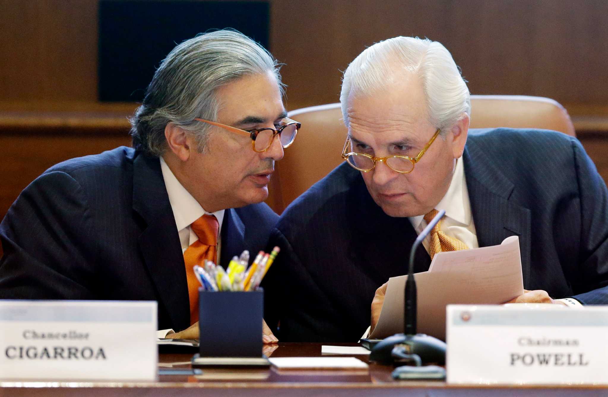 UT System boss shows off merger plan