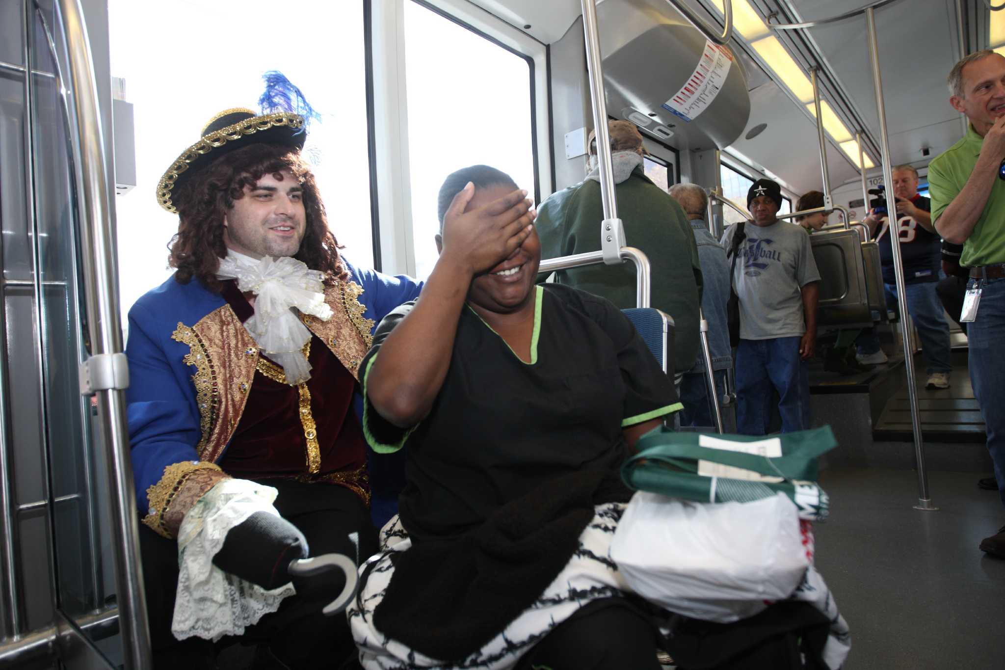 Peter Pan rides the rails