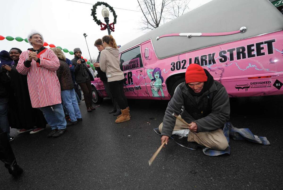 Photos: Santa Speedo Sprint
