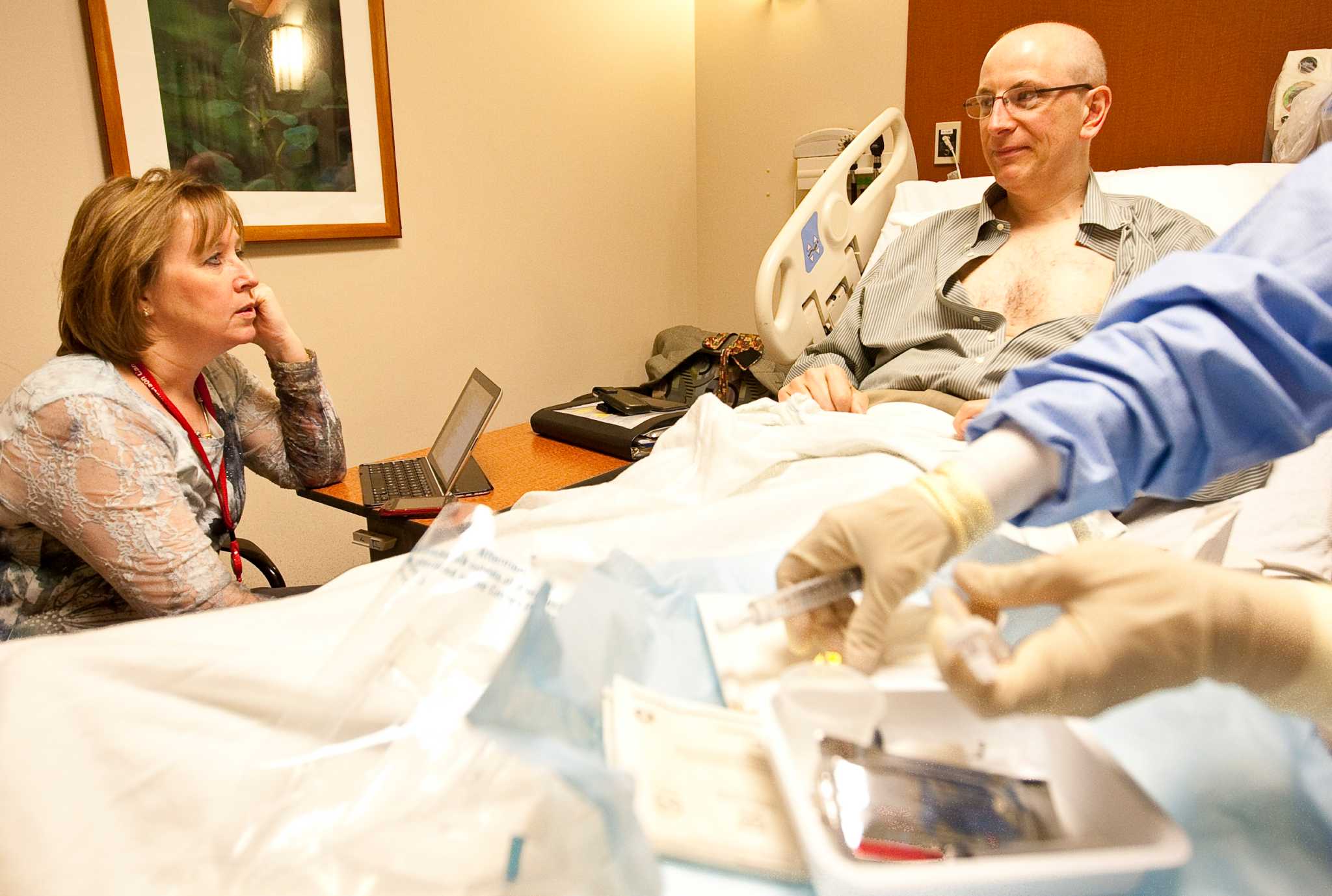 Married oncologists share unusual diagnosis: breast cancer