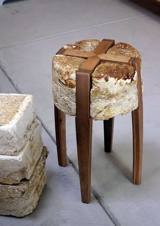 Philip Ross crafts furniture from mycelium - SFGate