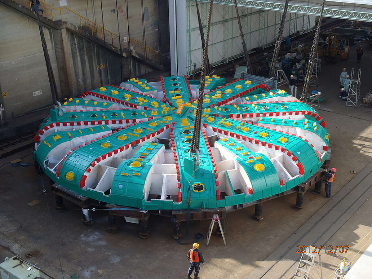 World's largest tunneling machine gets name, face, voice