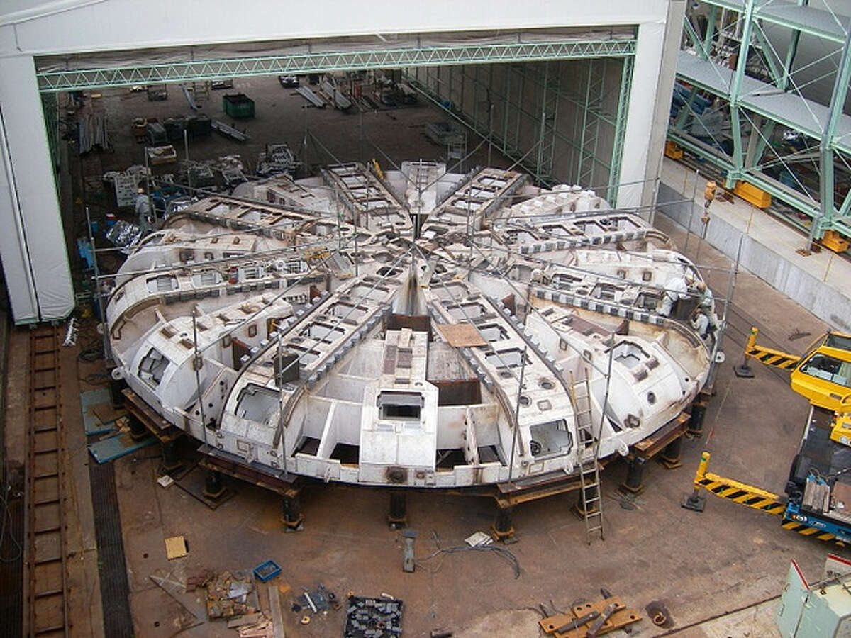 World's largest tunneling machine gets name, face, voice