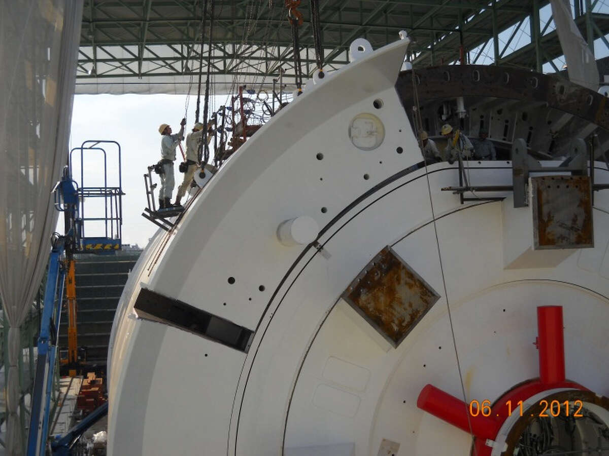 World's largest tunneling machine gets name, face, voice