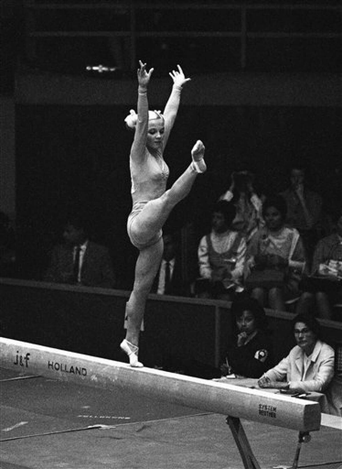 Cathy Rigby then and now