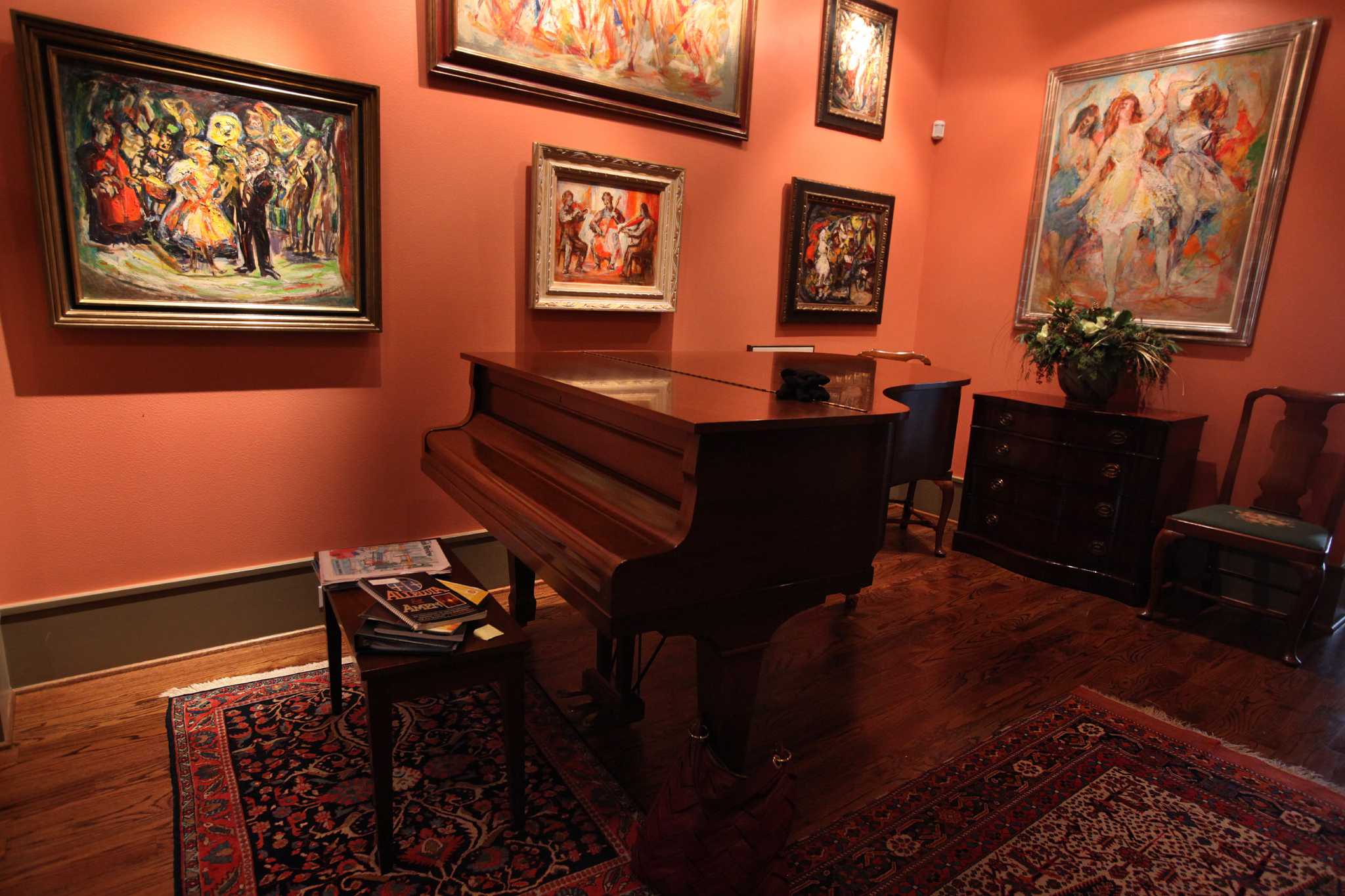 An art collection spans just three artists