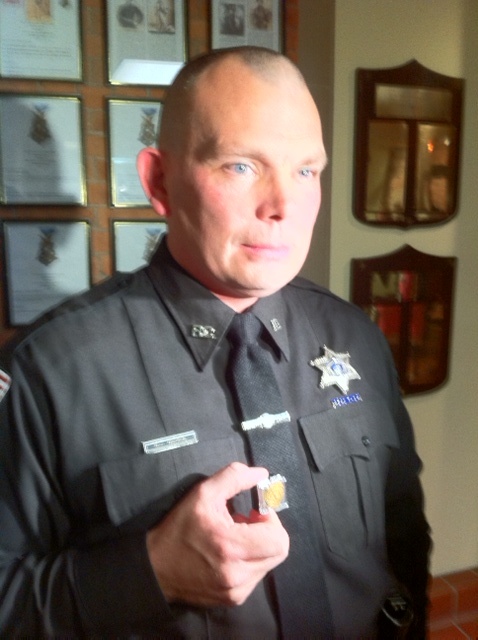 Deputy's heroism is rewarded