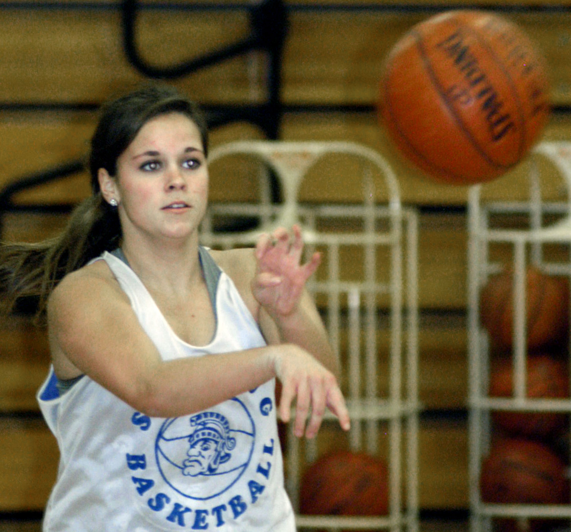 Spartan girls' basketball