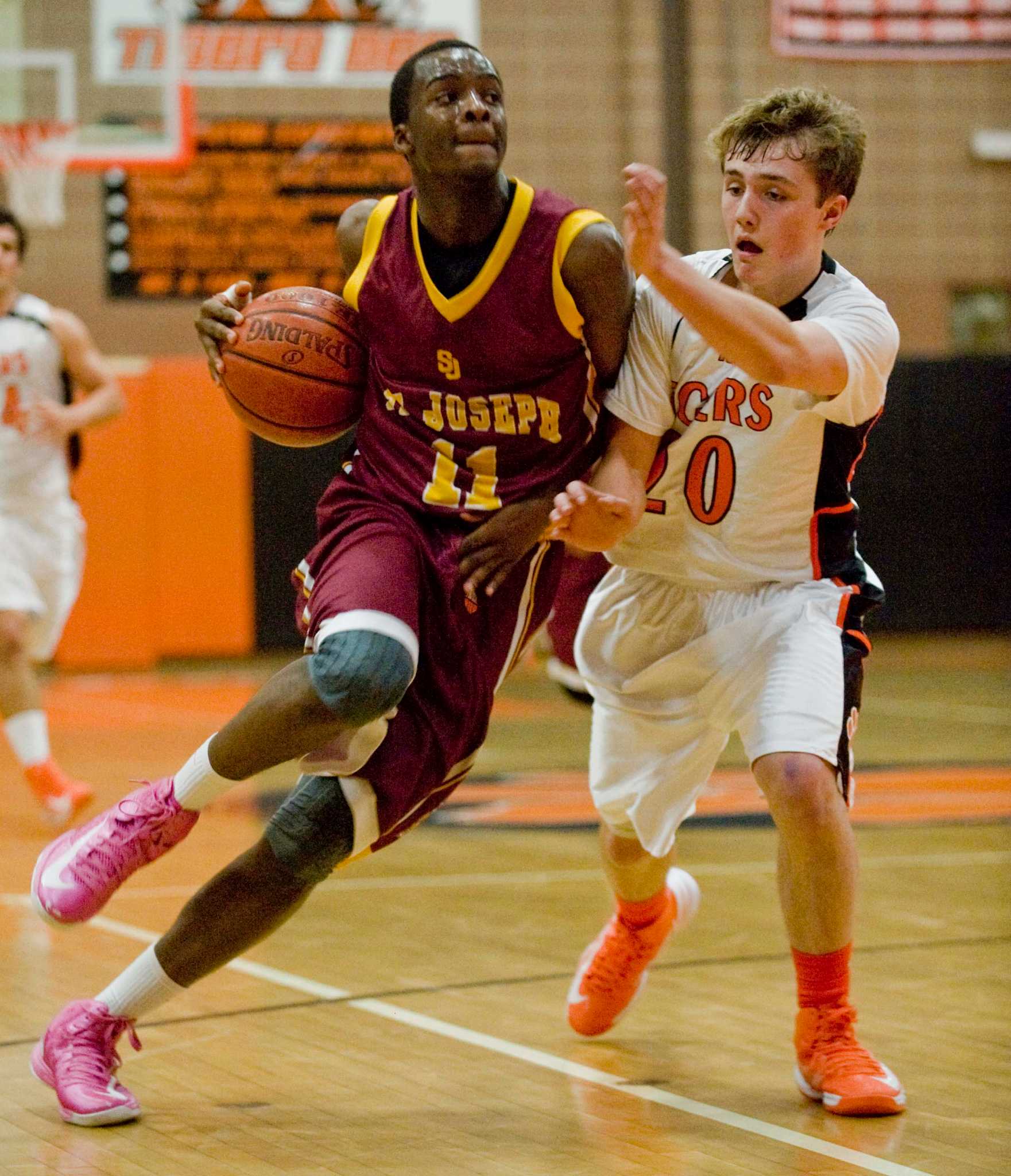 St. Joseph boys basketball team rallies past Ridgefield for first win ...