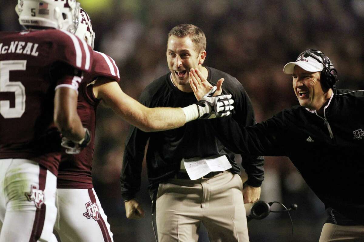 Rising coach Kingsbury leaves A&M to go 'home'