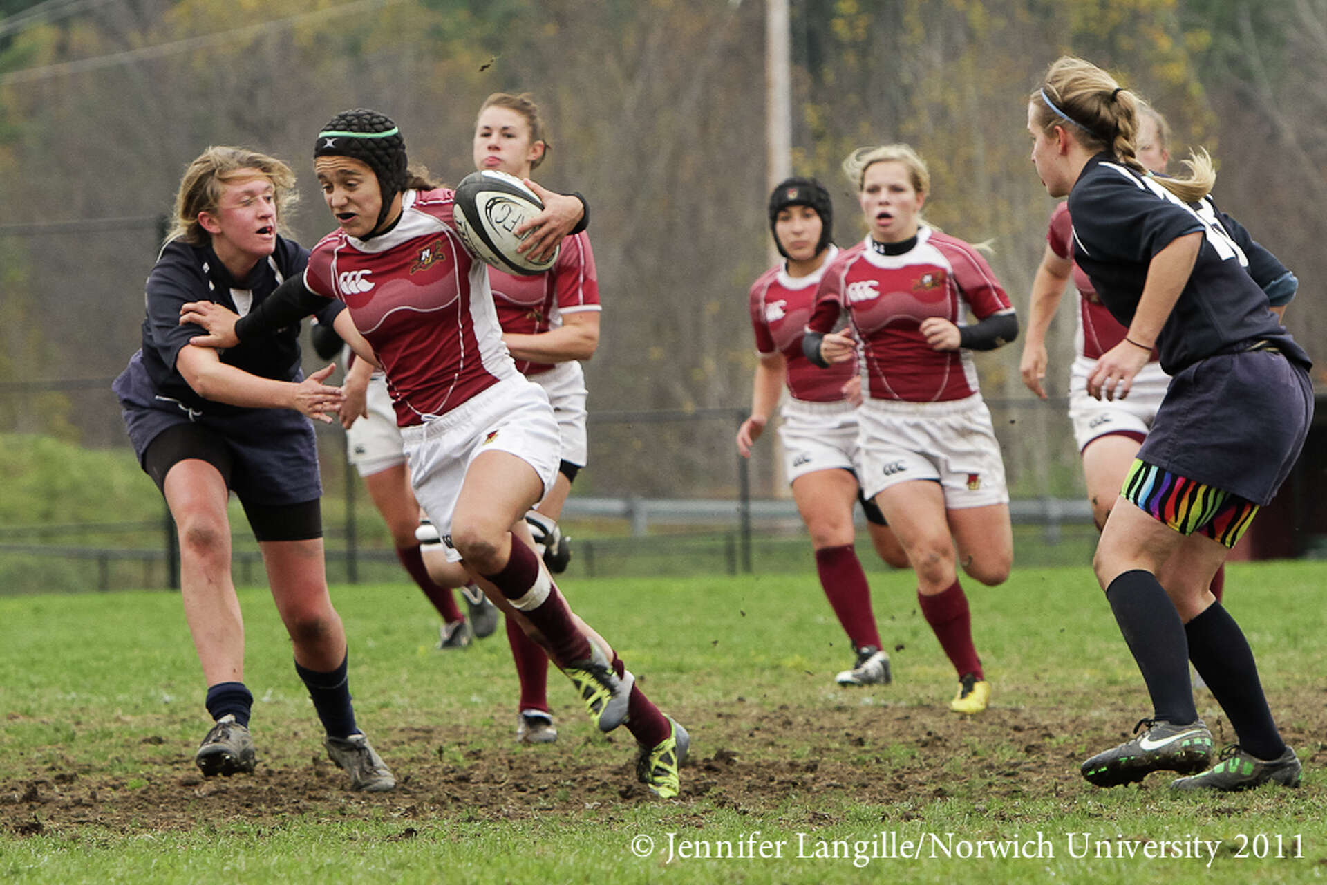 Clark finds her athletic home in the scrum