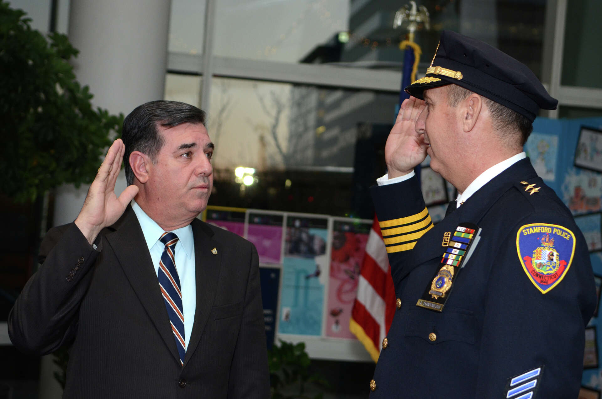 Fontneau sworn in as police chief