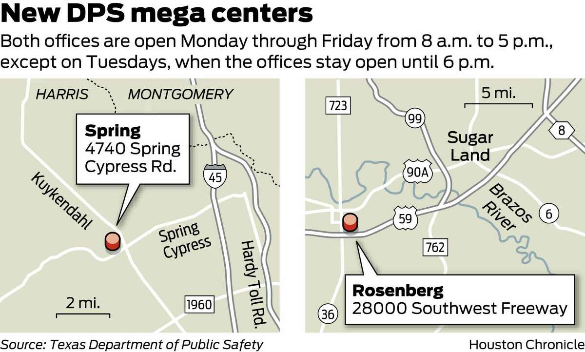 New DPS 'megacenters' in Spring, Rosenberg draw praise