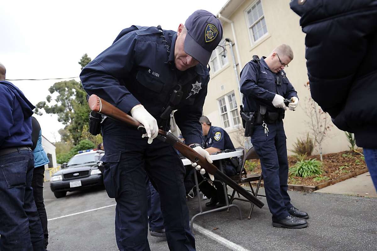 S.F., Oakland gun buyback nets hundreds