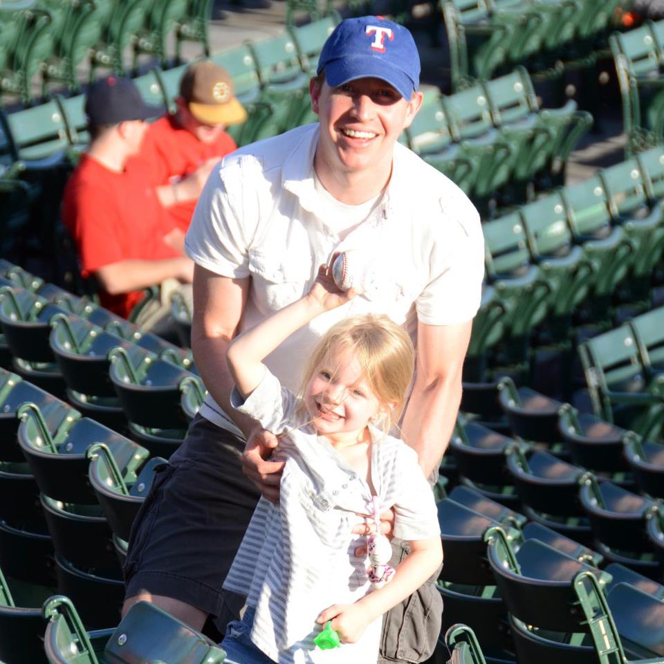 A father, and a town, move on with life