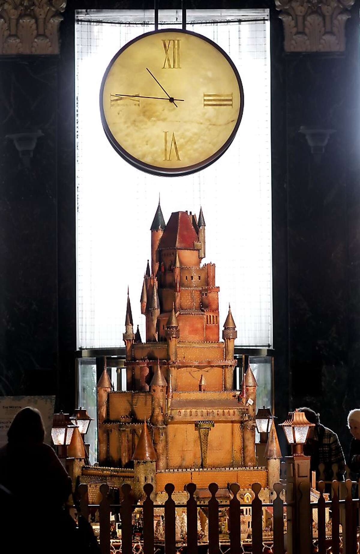 Chef Jean Francois Houdre sugar castle