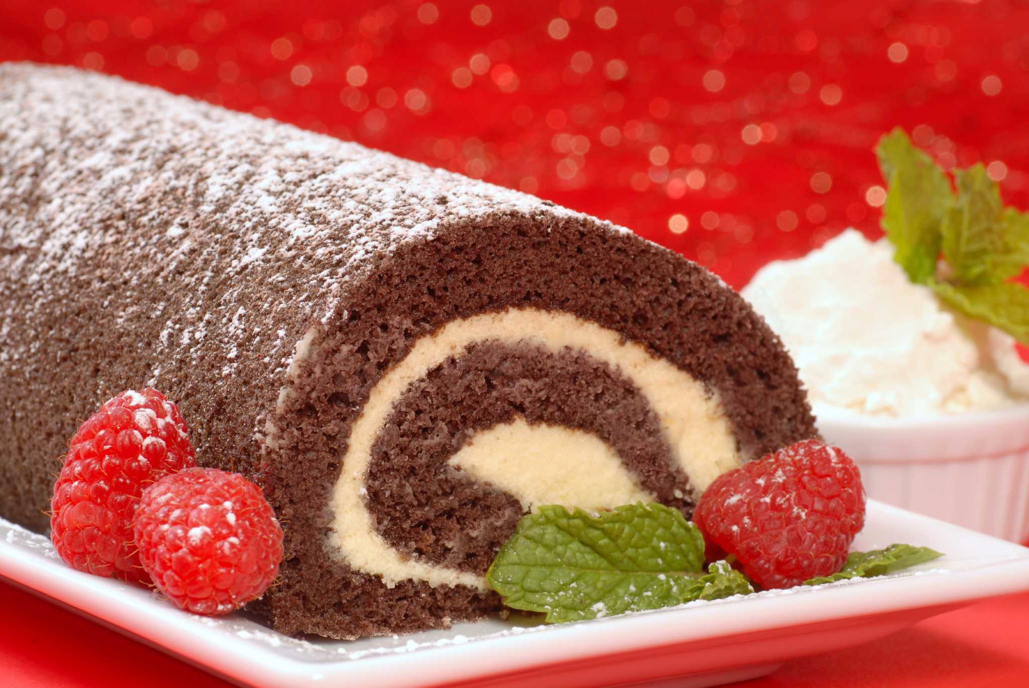 Yule Log cake a sweet tradition