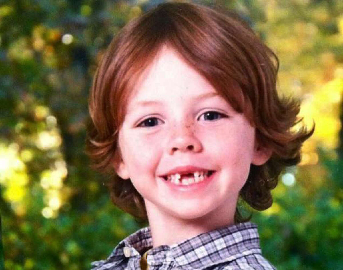 Daniel Barden, 7, is buried Wedenesday.