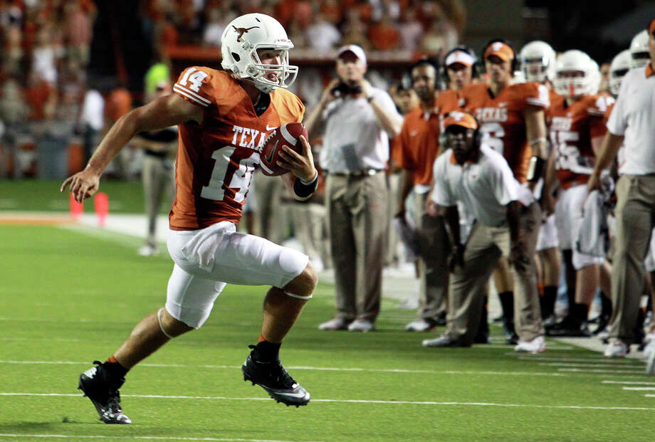 Texas quarterback David Ash - San Antonio Express-News