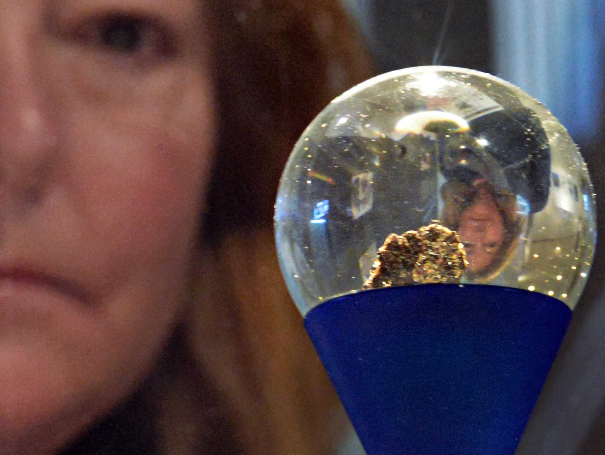 Photos: Moon rock on display