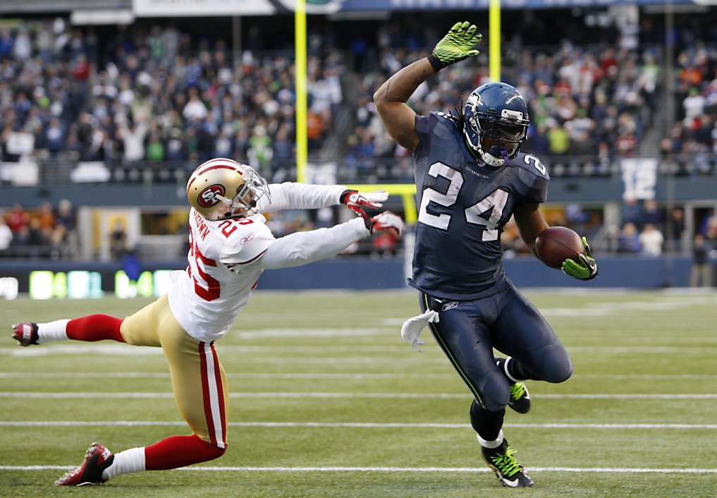 Lynch has been nemesis of S.F. defense