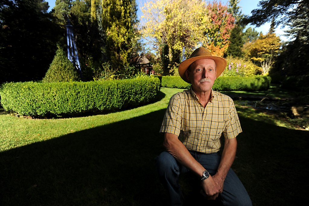 Freeland Tanner's Napa garden