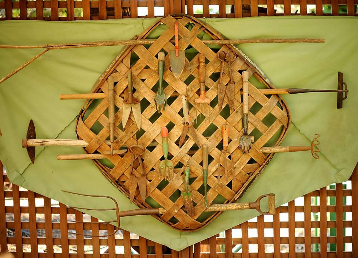 Freeland Tanner's Napa garden