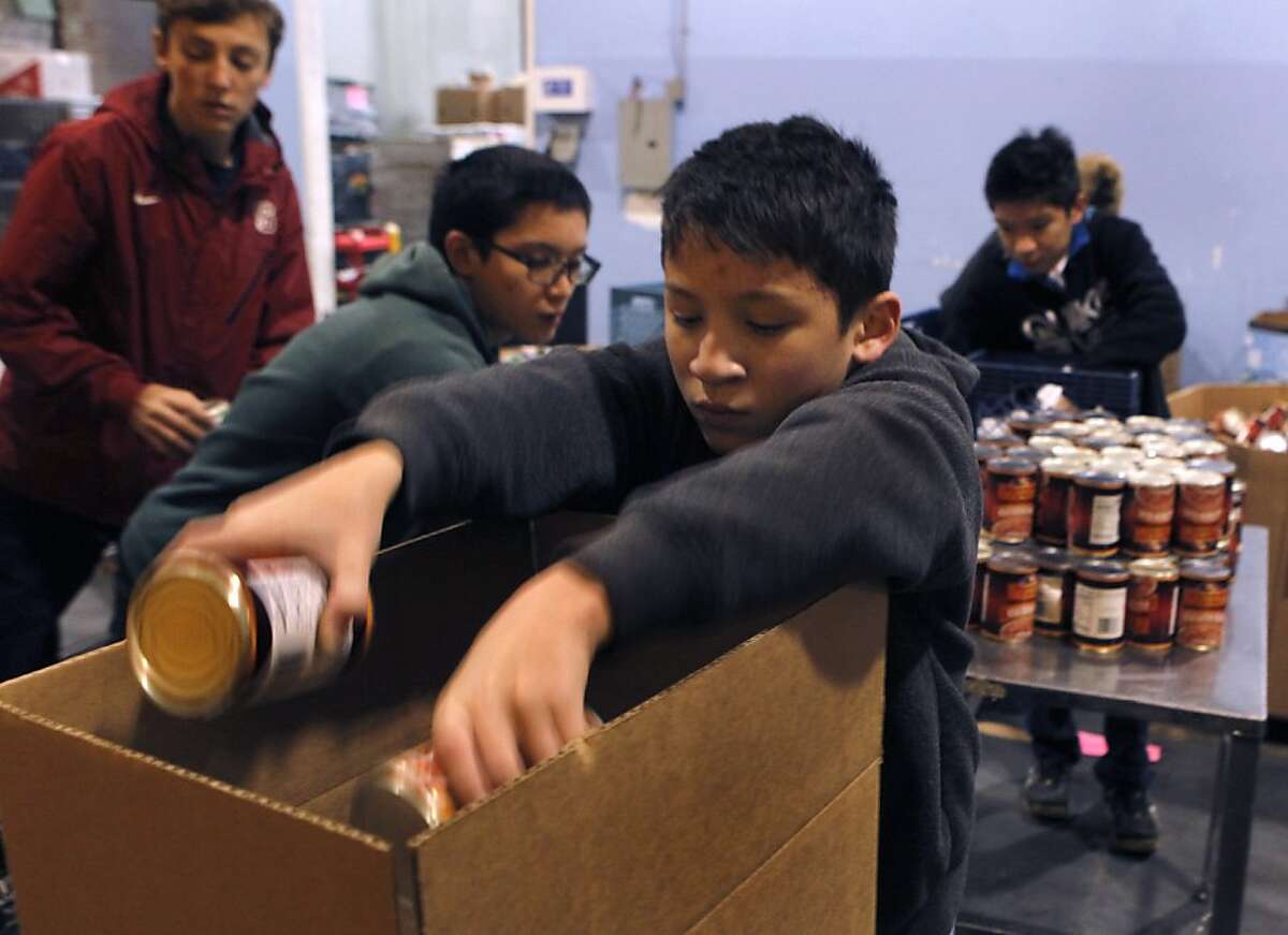 Food bank of SF-Marin gets holiday help