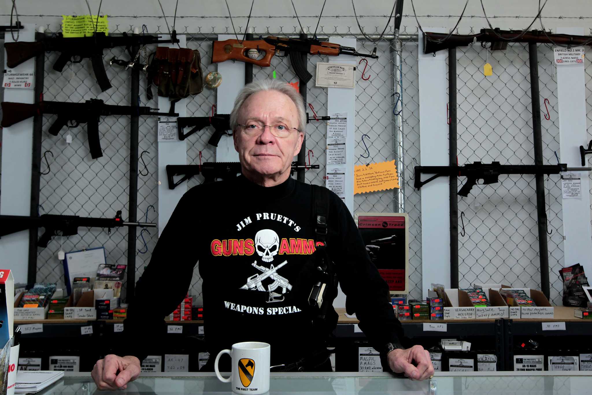 Local gun store owner receives death threat