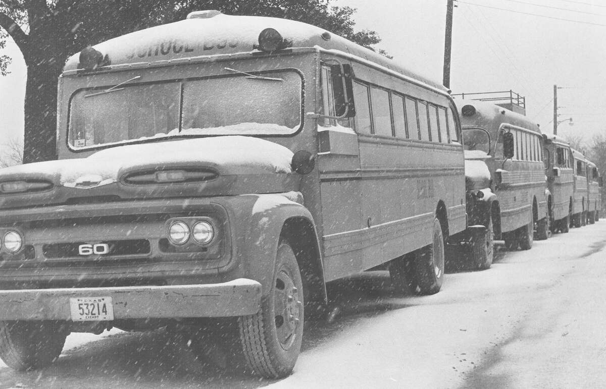 San Antonio skied, built snowman on this day in 1966