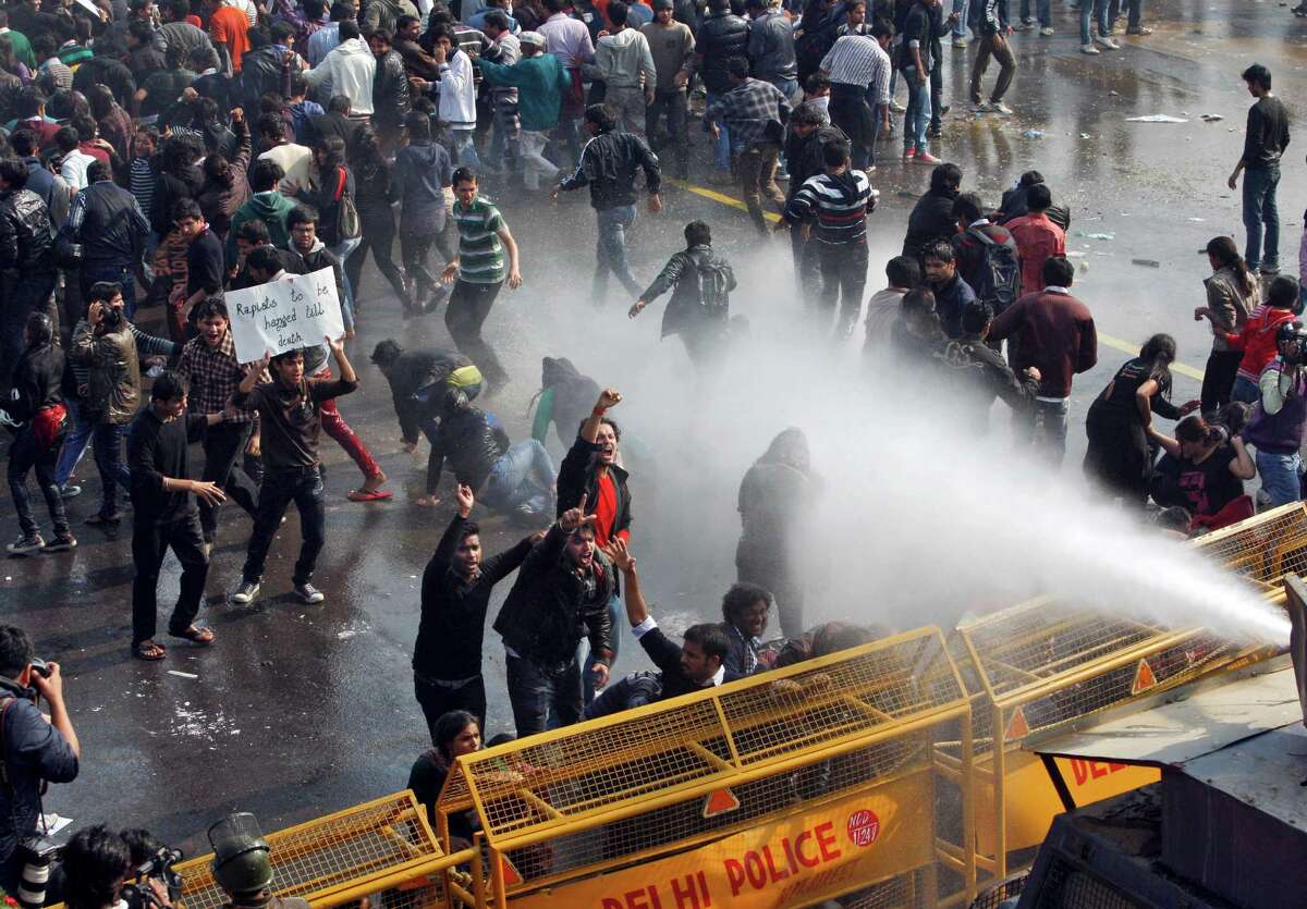 Protests over gang rape in India