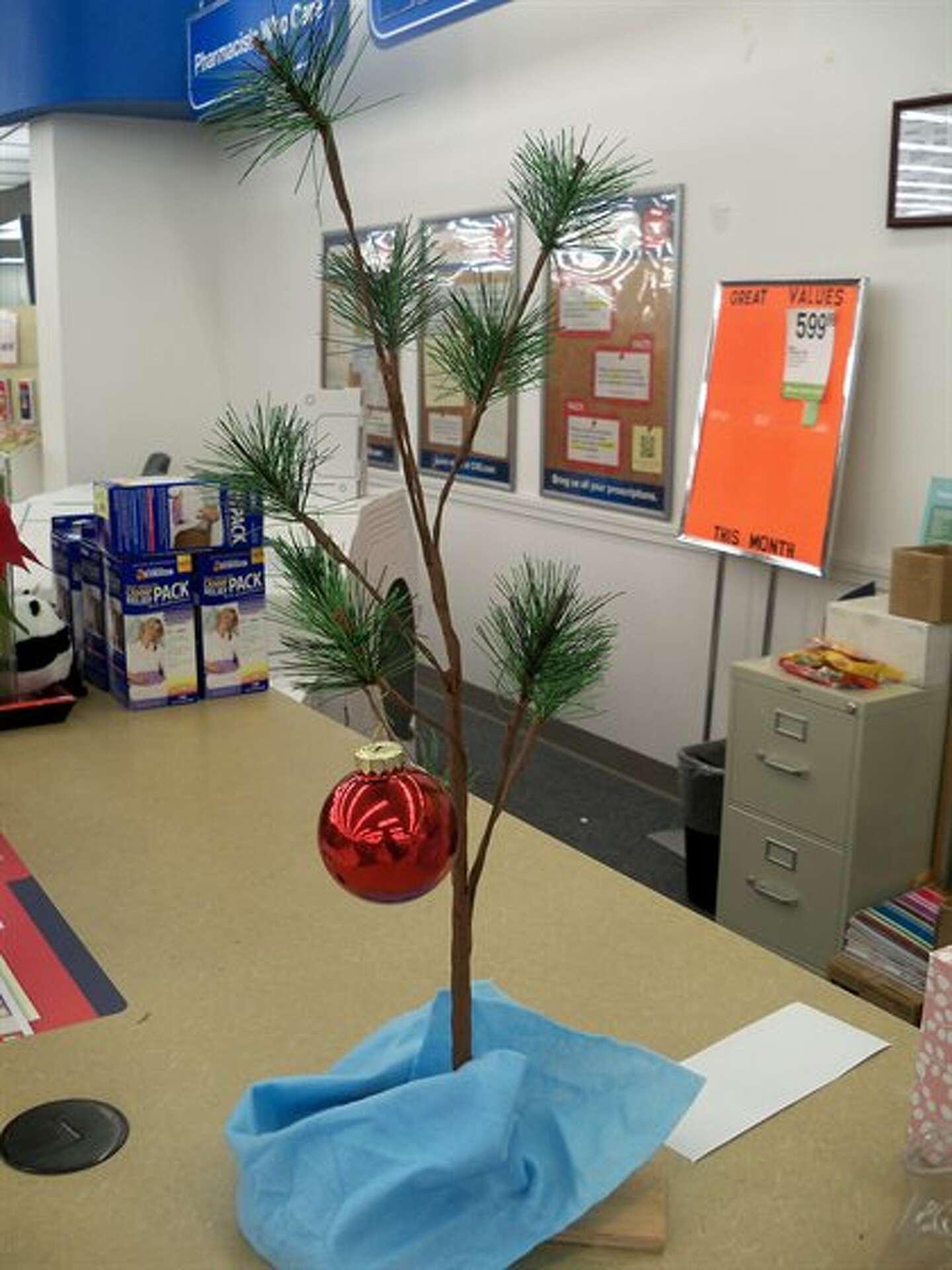 Got the worst tree? Enter the Charlie Brown Christmas tree contest