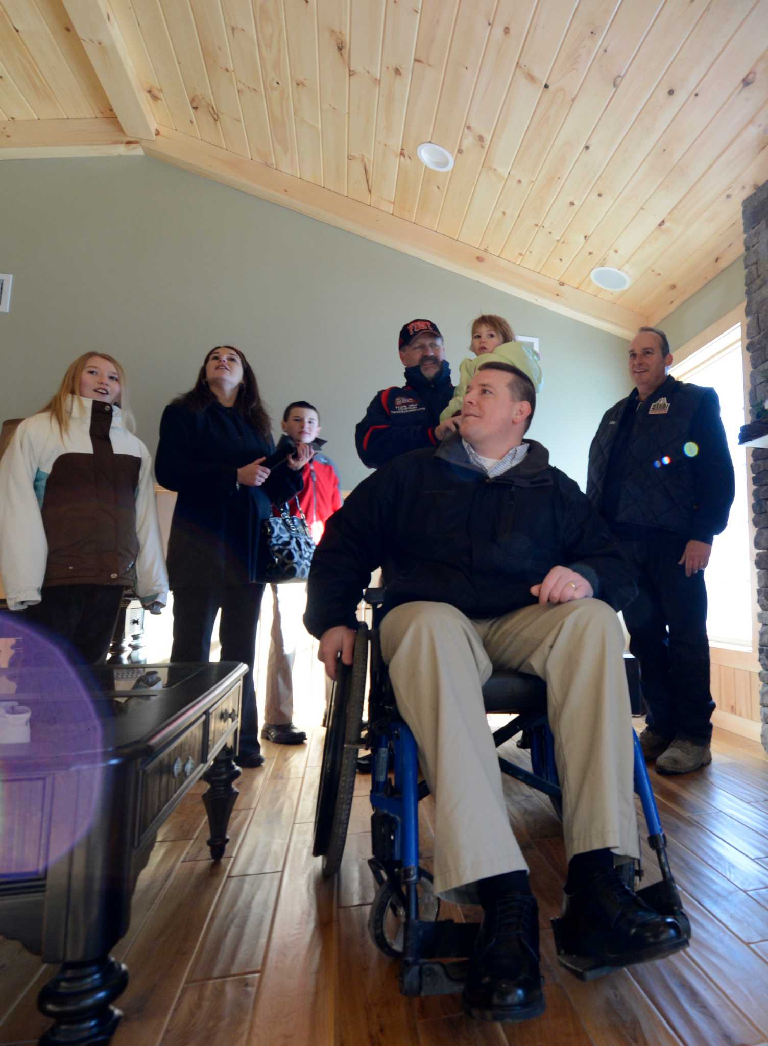 Disabled vet feels right at home