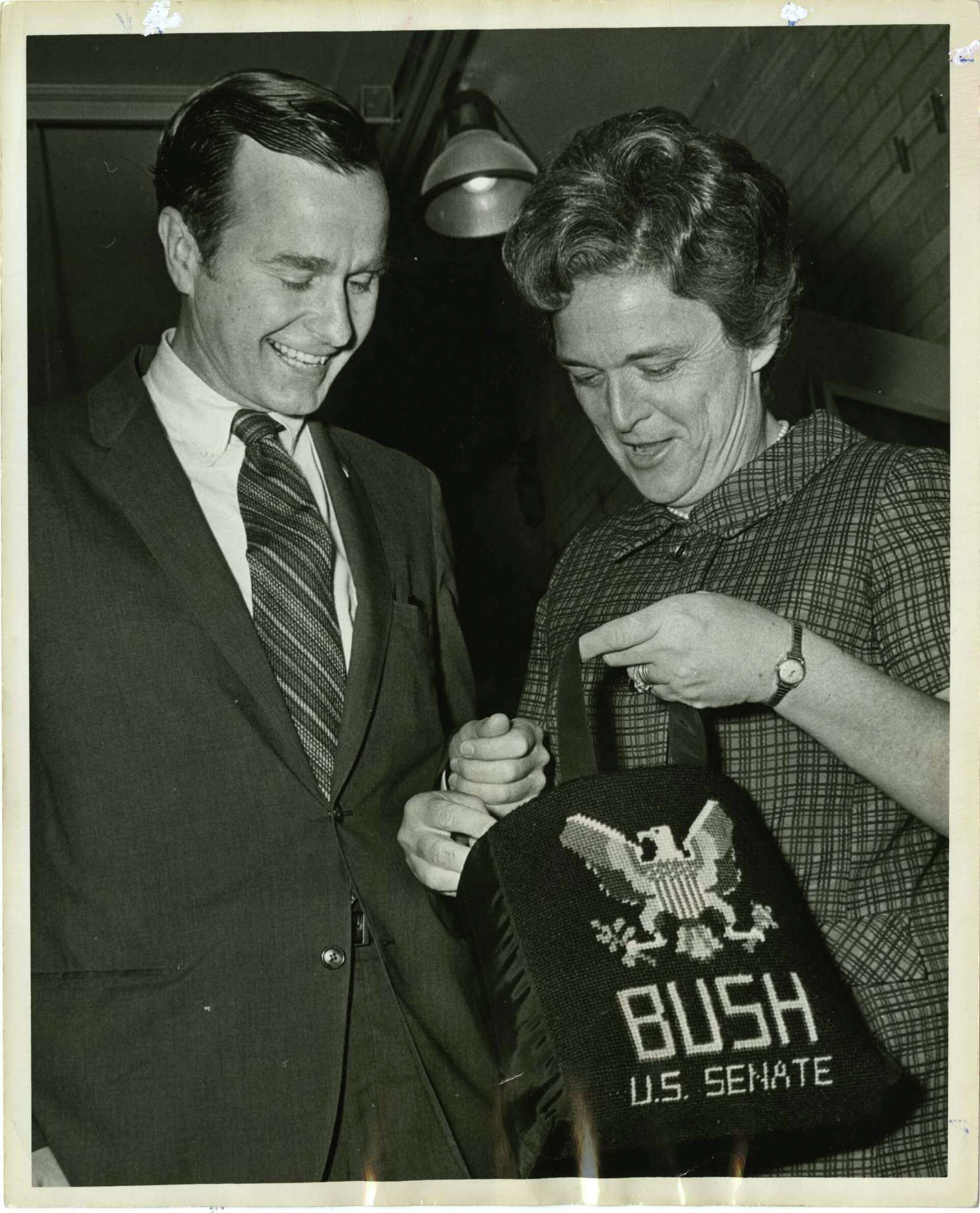 When and why did the Bush family move to Texas?