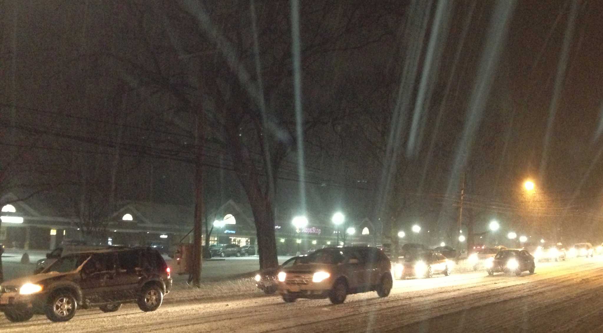 Westport weather: After snow, a wet & windy day