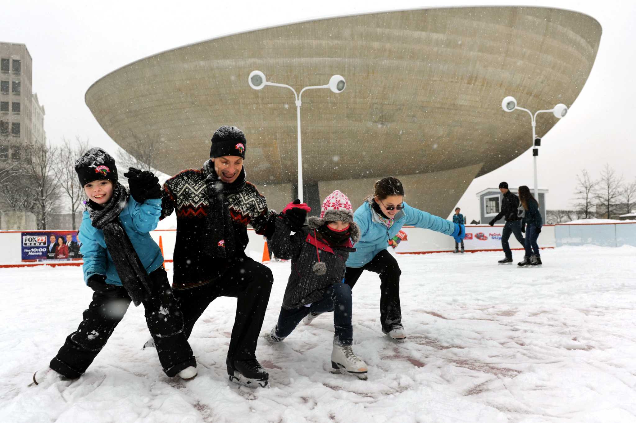 Photos: Rink hosts Olympian