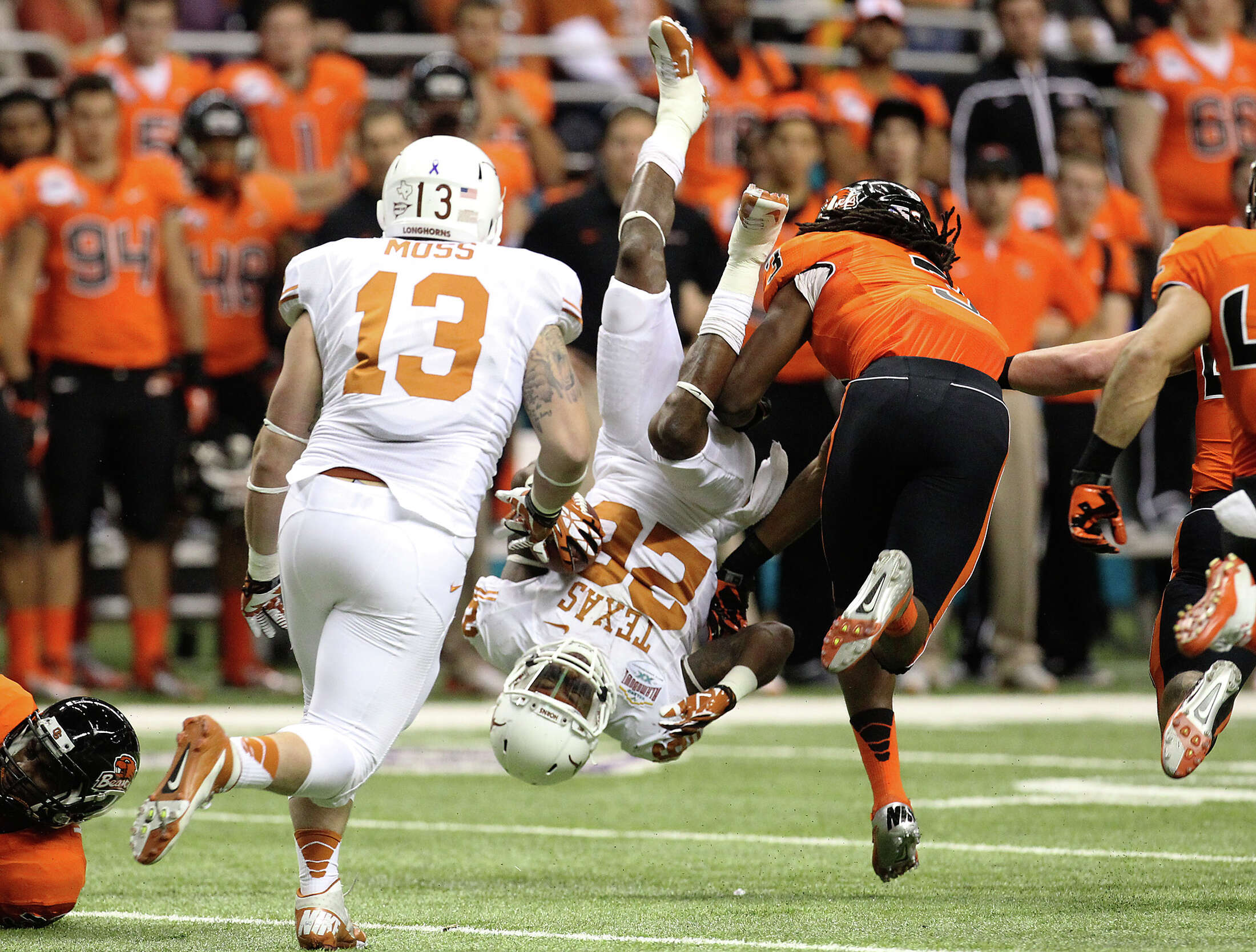 OSU's Woods wows early but not late