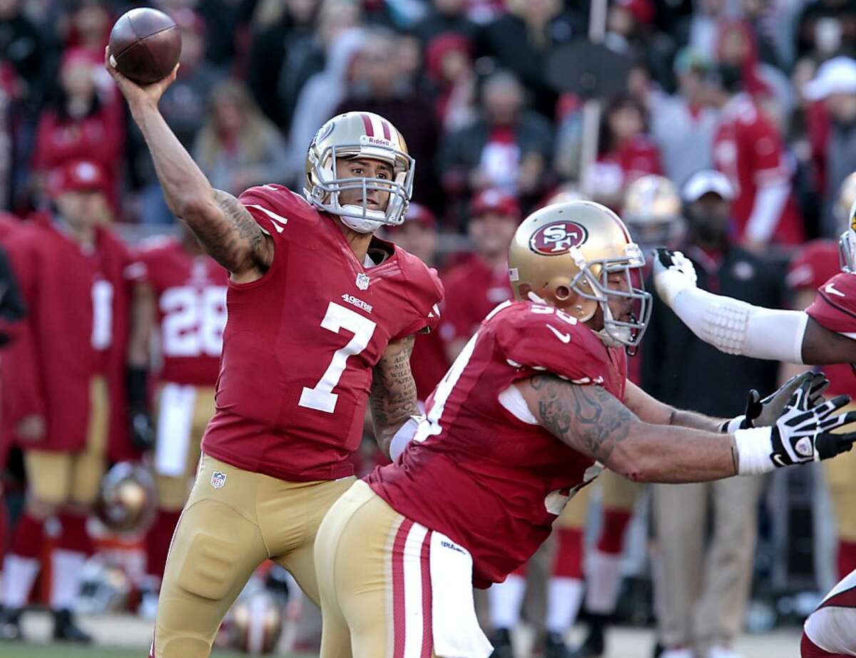 Kaepernick, Crabtree help 49ers by Cards