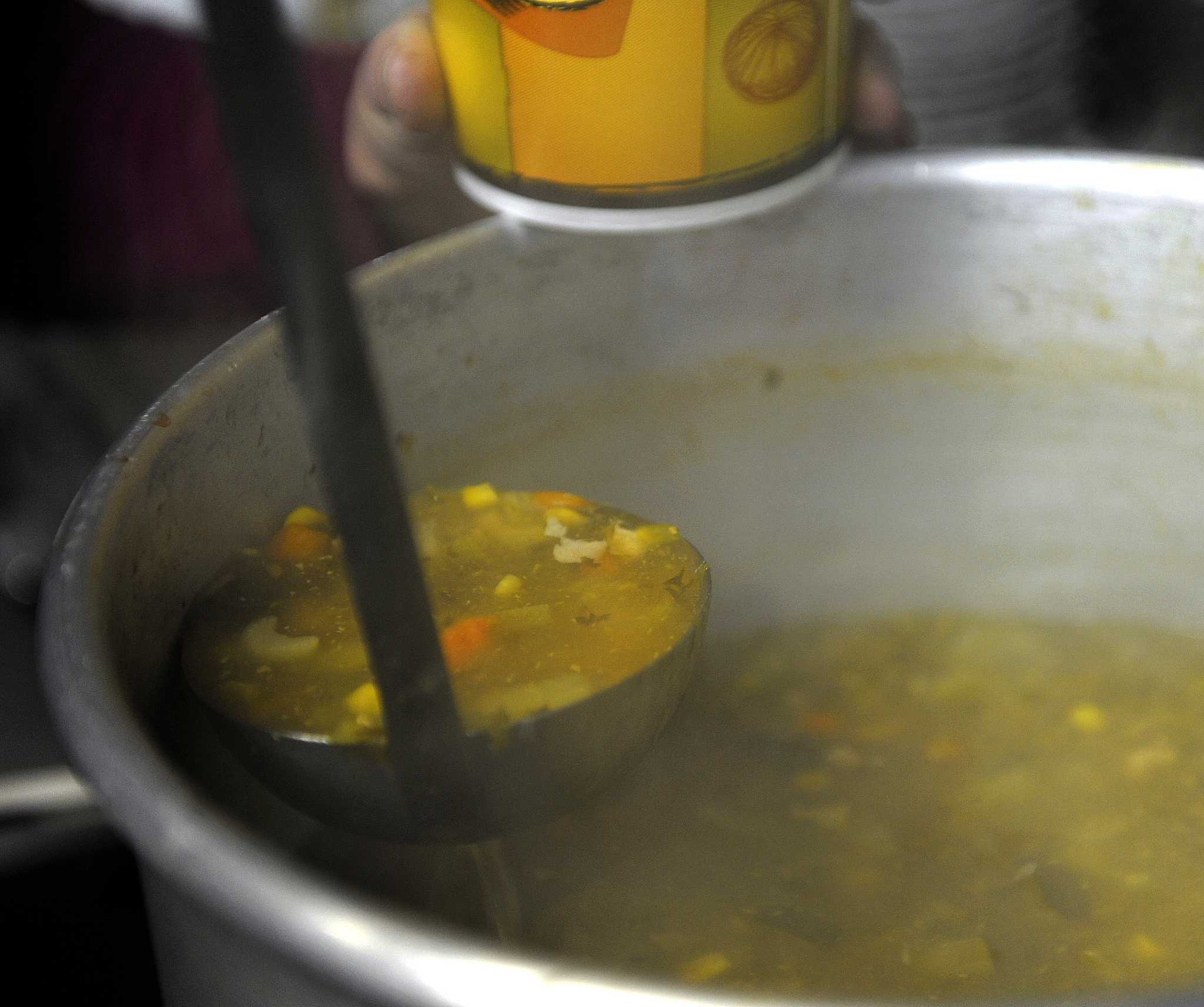 Photos: Soup and support